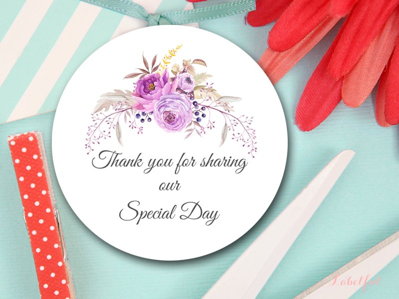 Purple Boho Tags – Labelful