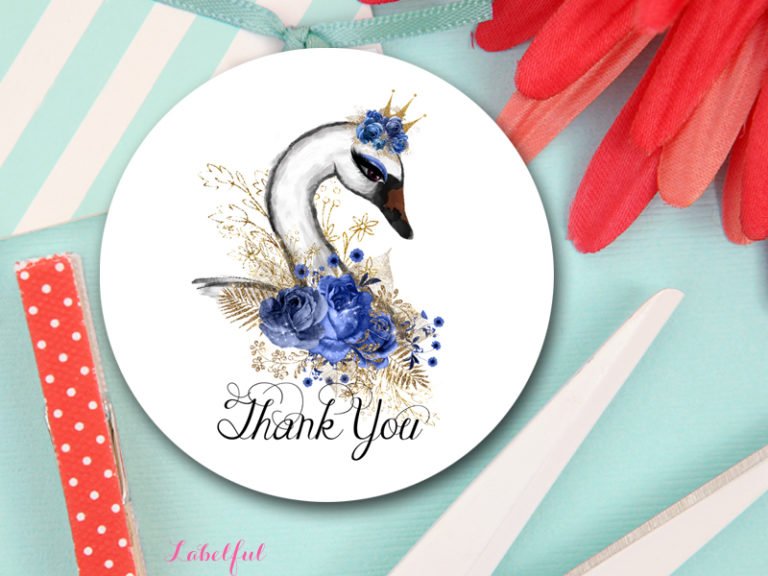 Blue Swan Tags – Labelful